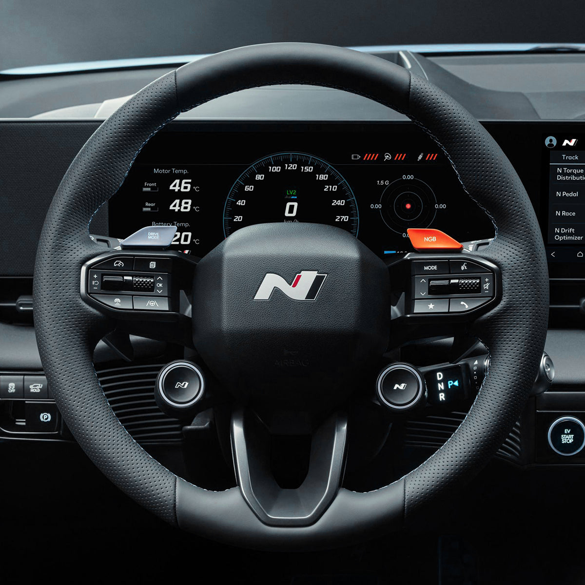 Steering Wheel Cover for Hyundai Ioniq 5 N 2024-2025 Stitchingcover