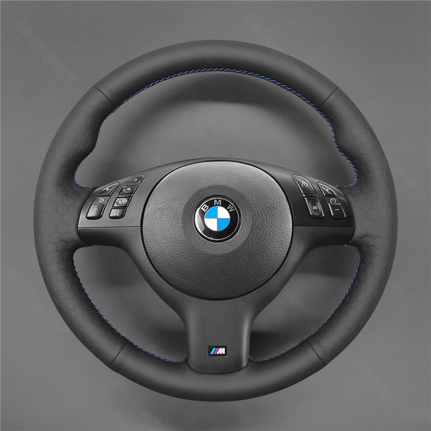 USA Warehouse Steering Wheel Cover for BMW M3 M5 3 Series 5 Series E46 ...